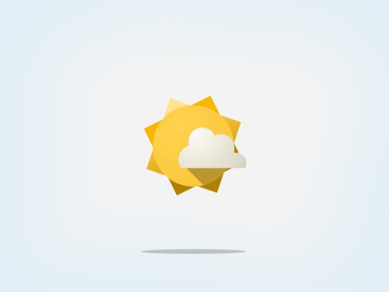 Browse thousands of Weather Gif images for design inspiration | Dribbble