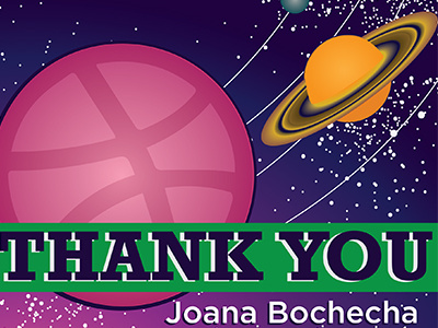 Hello, Planet Dribbble! by Rebecca Kacherginsky on Dribbble