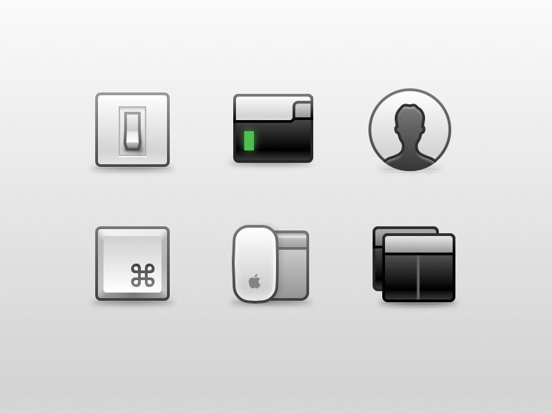 Iterm2 Preference Icons by Reda Lemeden on Dribbble