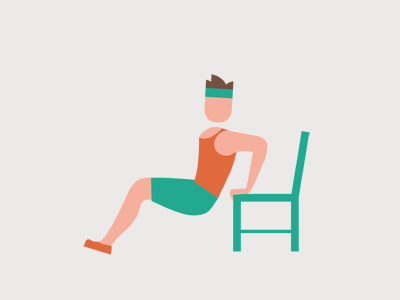 Chair Dip Animation by Andrew Power on Dribbble