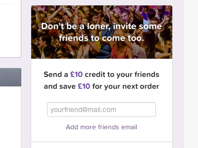 Invite your friends by Jonathan Younes on Dribbble
