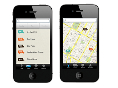Truck It App by Janine Toro on Dribbble