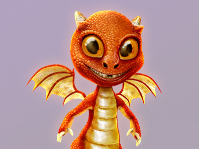 Dragon Character by Jared MacPherson on Dribbble