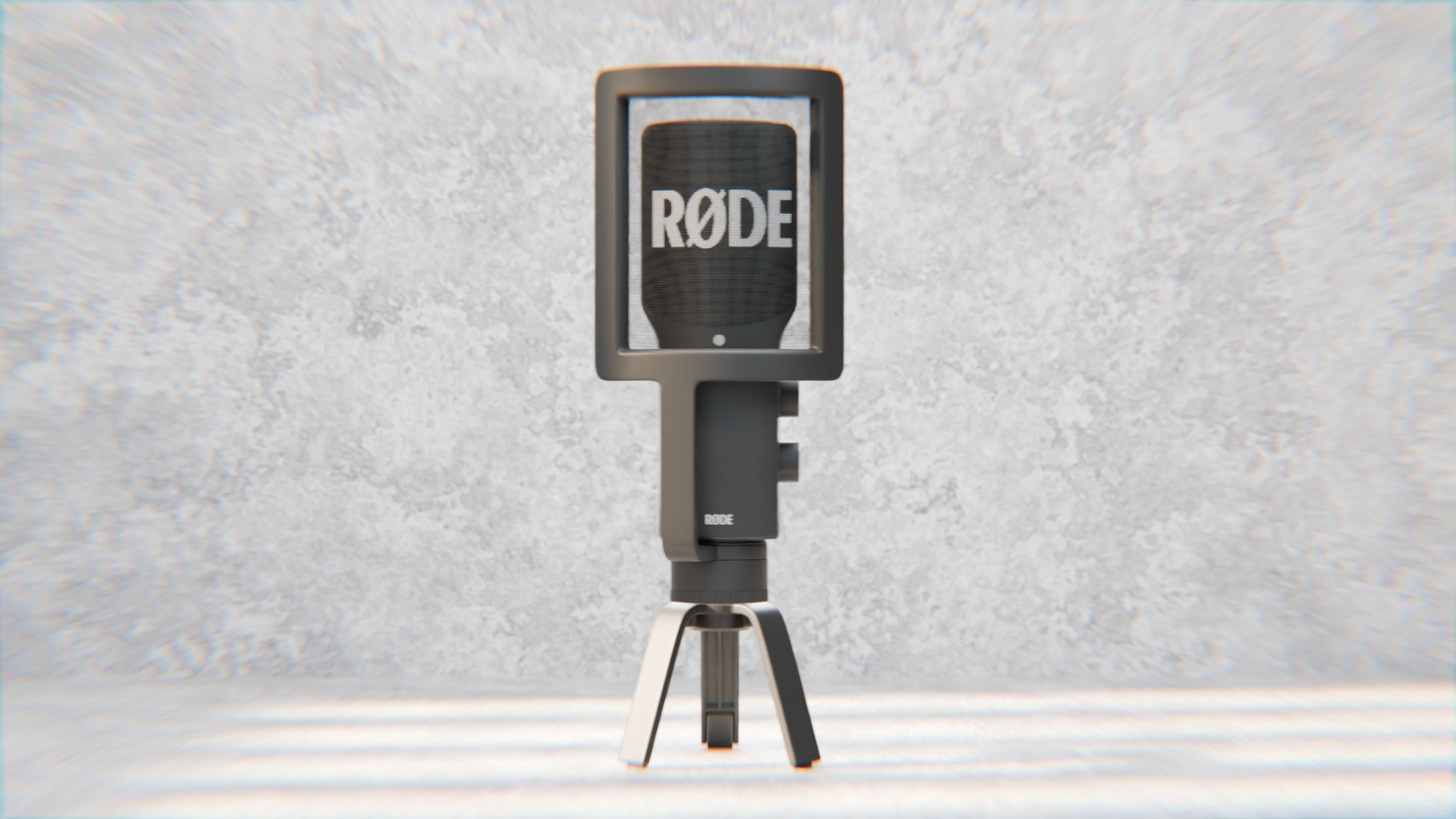 Rode Microphone Advertising in Blender 3D by Hasib Mahin on Dribbble