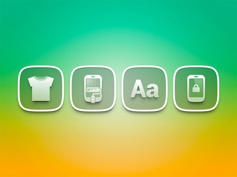 transparent icons by Ashung Hung on Dribbble