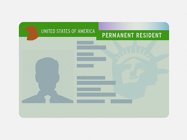 Green Card - test by Matthew Roberts on Dribbble