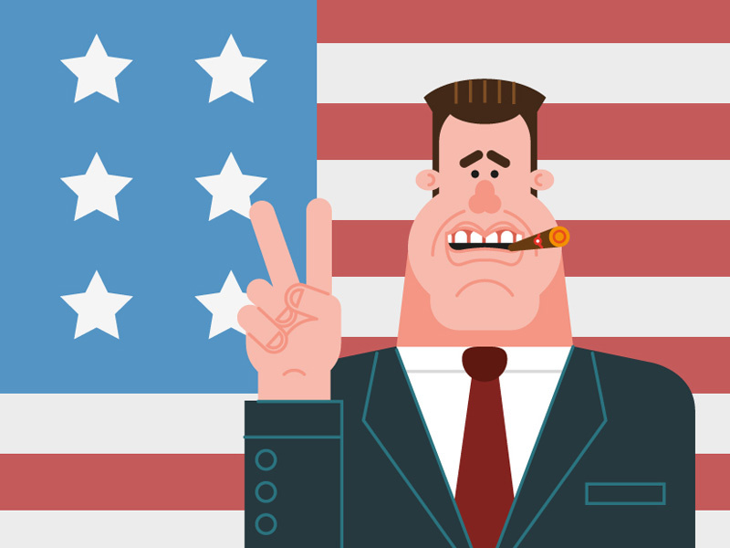 Arnie the Governator by Oliver Sin on Dribbble