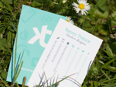 KT Design Business cards by Kevin Tresor on Dribbble