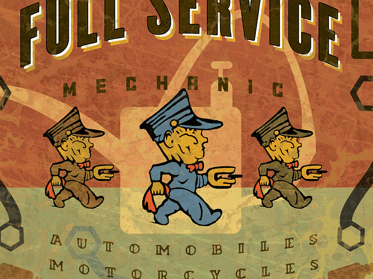 Full Service by David Cran on Dribbble