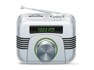 Radio icon process by Oleg Repin on Dribbble