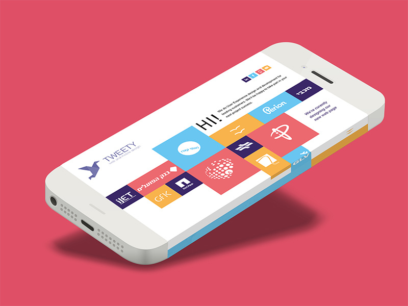 Tweety web by Daniela agami on Dribbble