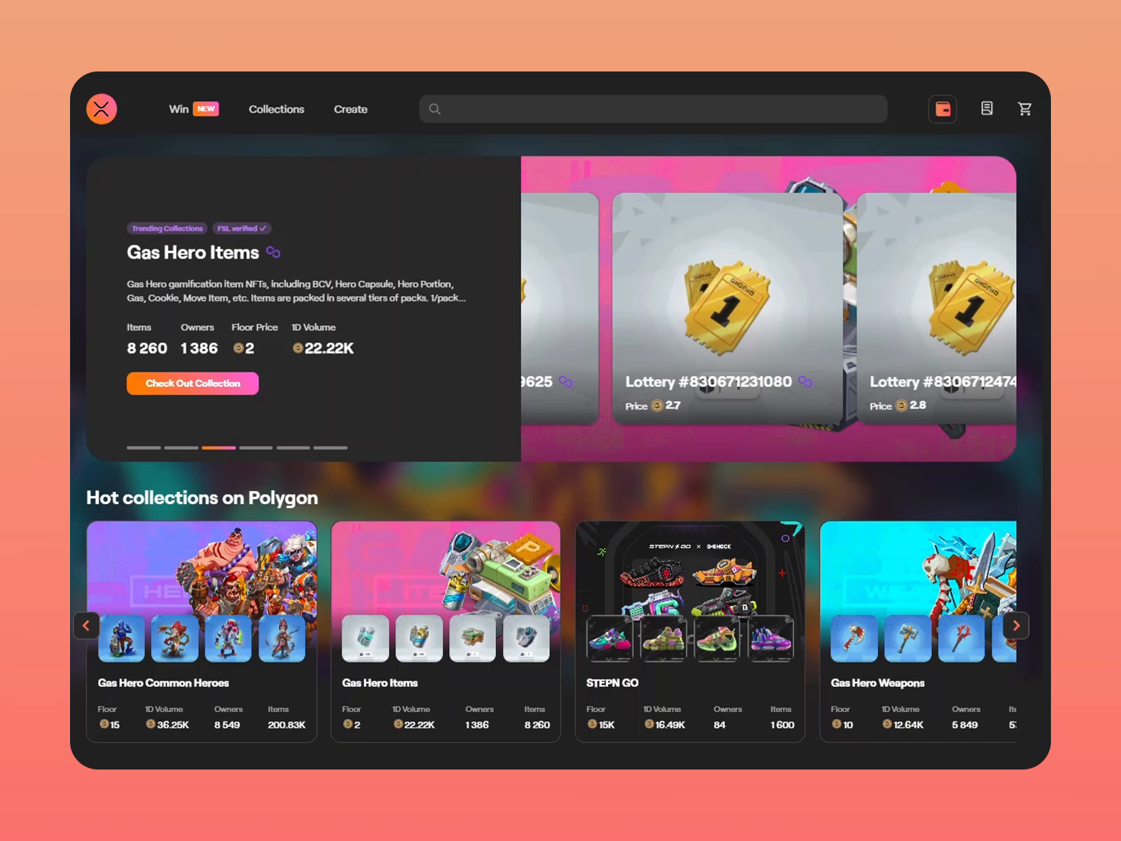 NFT Marketplace - STEPN GO by imadefox on Dribbble