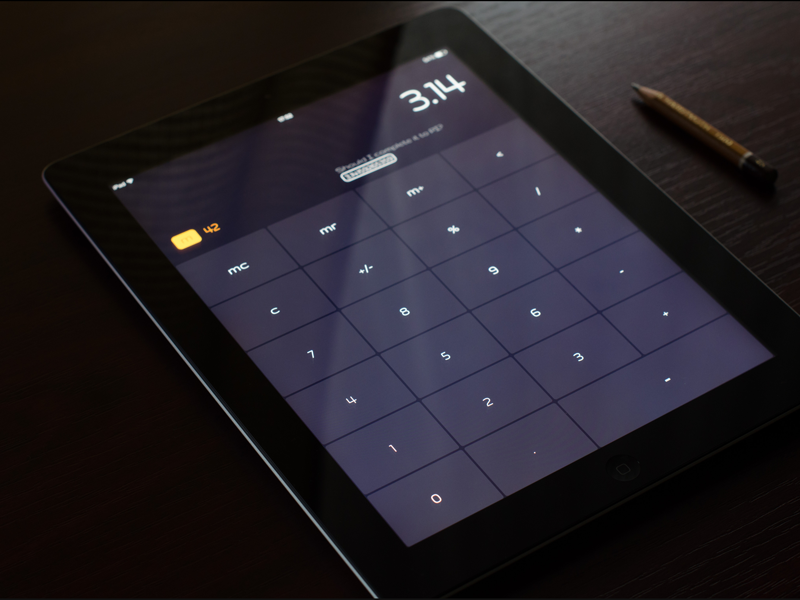 Infinity Calculator by Daniel Boros on Dribbble