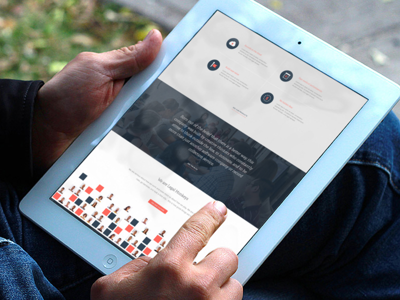 sample by aaron stump on Dribbble