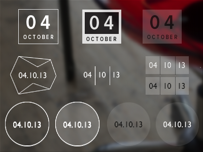 Date Design by Jamie Mc Cleave on Dribbble