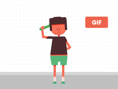 [GIF] Character by Gilles on Dribbble
