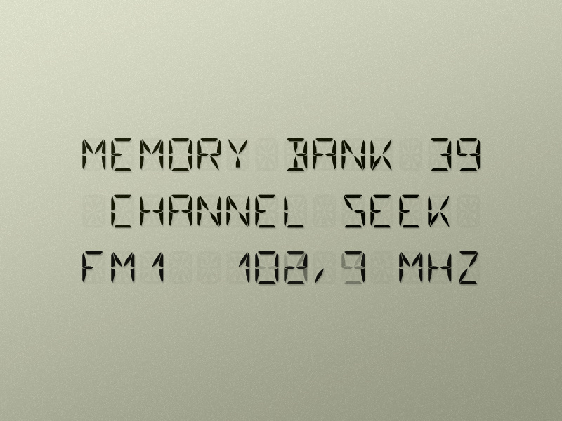 FM1 by Nik Stohn on Dribbble