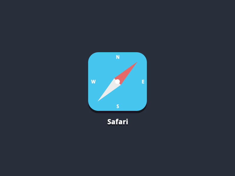 Safari App Icon by Marco Biedermann on Dribbble