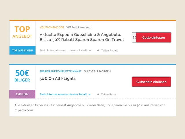 Coupon UI designs, themes, templates and downloadable graphic elements ...
