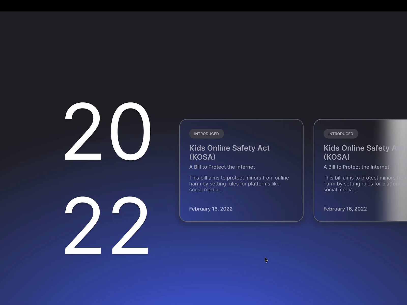 Daily UI Timeline Prototype by Cody Hand on Dribbble