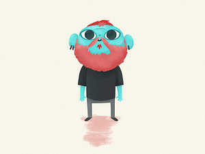 Mini Self Portrait by C. Krauss on Dribbble