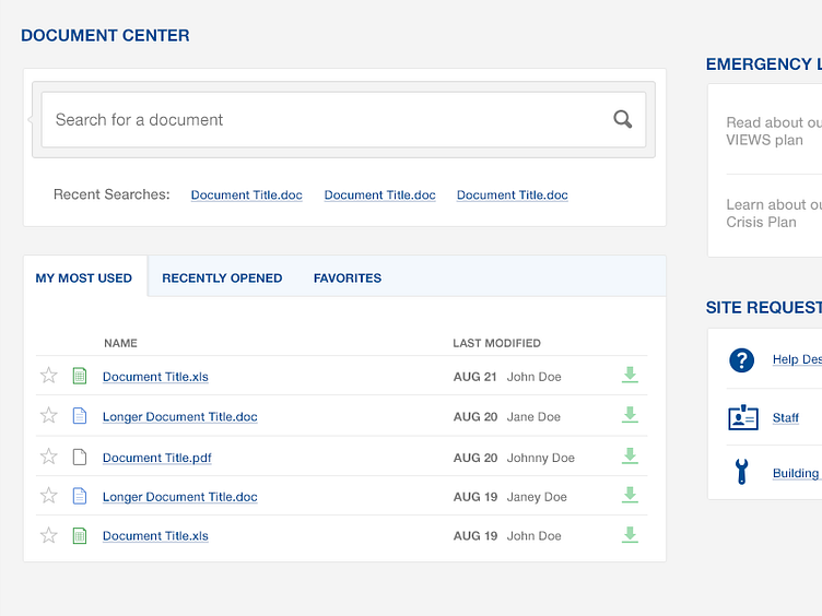 Document Area by Nick Holmer on Dribbble