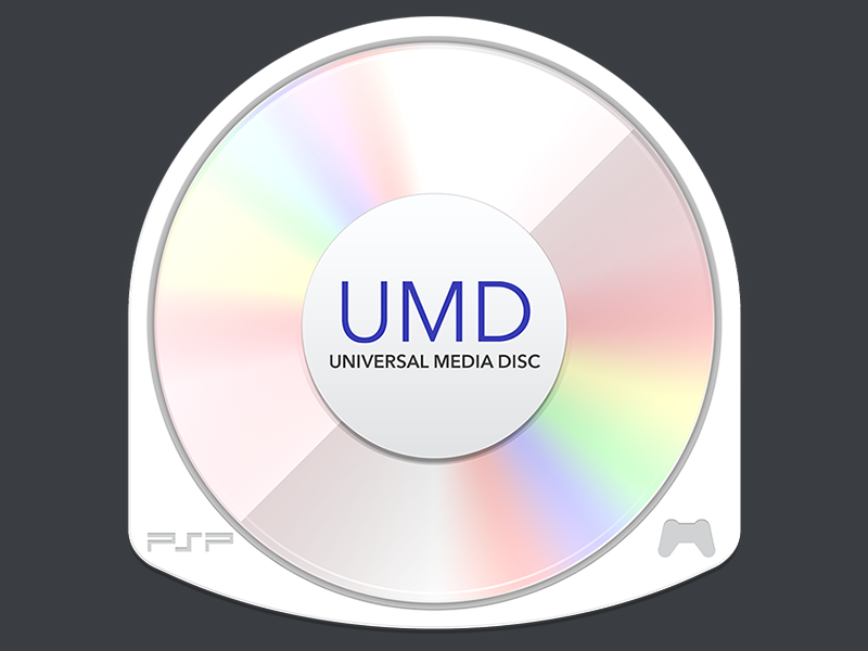 UMD Disc Icon by Frank Diaz on Dribbble
