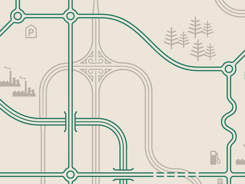 Map proposal detail by Dario Verrengia on Dribbble