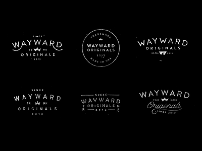 Wayward by Colin Miller on Dribbble