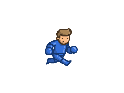 (gif) Running Animation V3 by Jake Fleming on Dribbble