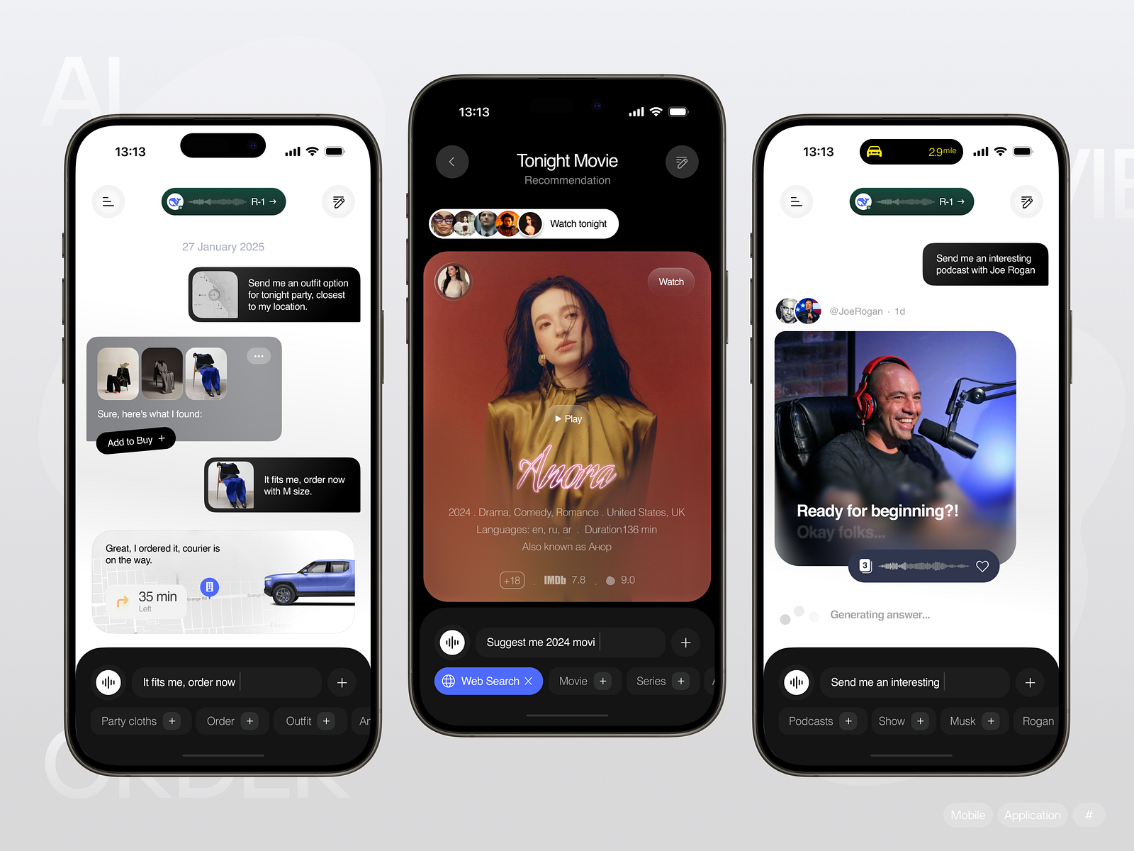 Deepseek - AI Chat Agent App by Sam Halpert for Awsmd on Dribbble