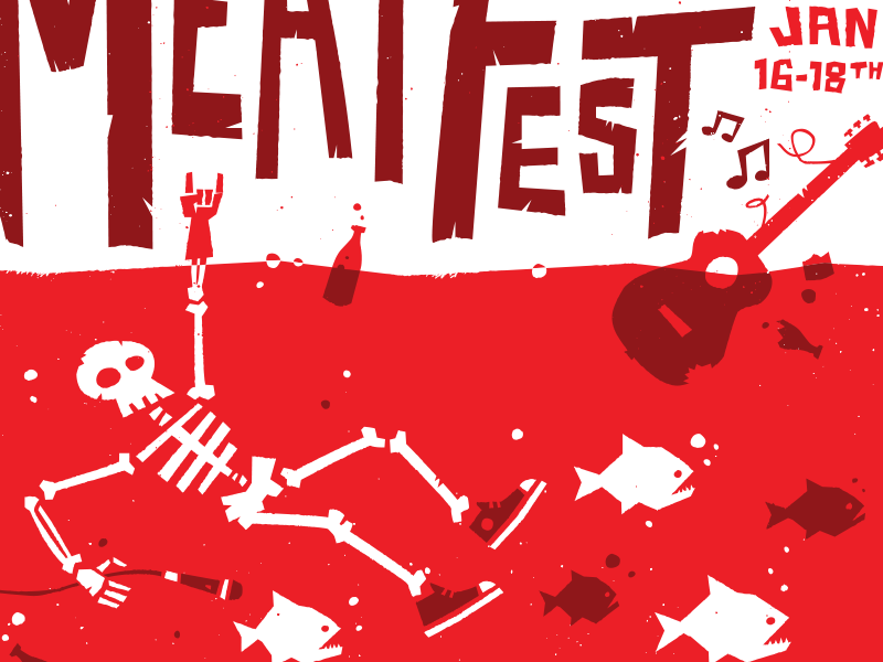 Meat Fest 2014 by Roger Strunk on Dribbble