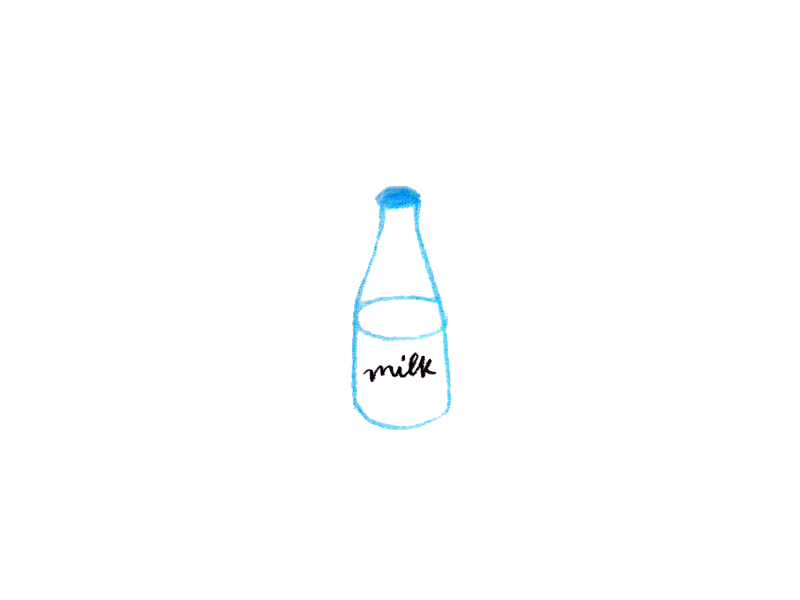 Milk gif by Charlotte Smith on Dribbble