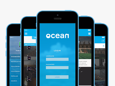 Ocean App Concept by Febril Cuevas on Dribbble