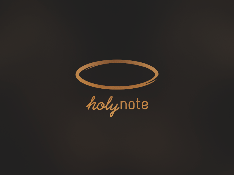 Holy Note Logo by Joshua Frazier on Dribbble