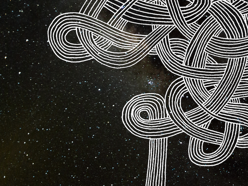 galaxy string by Will Hindson on Dribbble