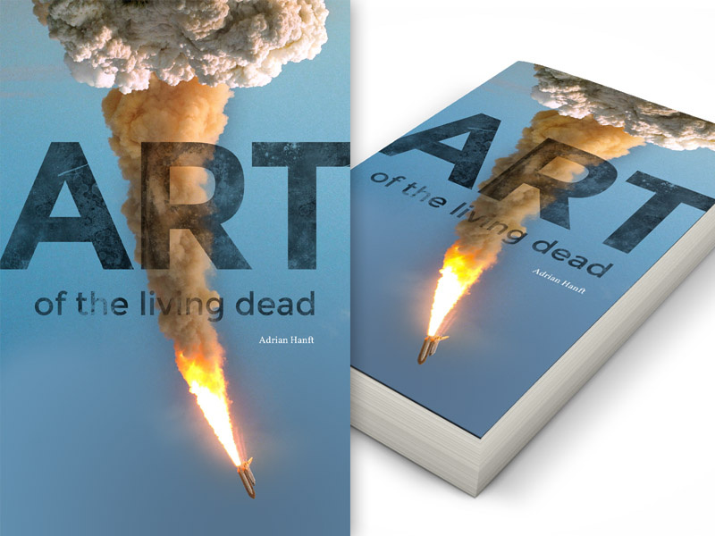 Art of the Living Dead Book Cover by Ade Hanft on Dribbble