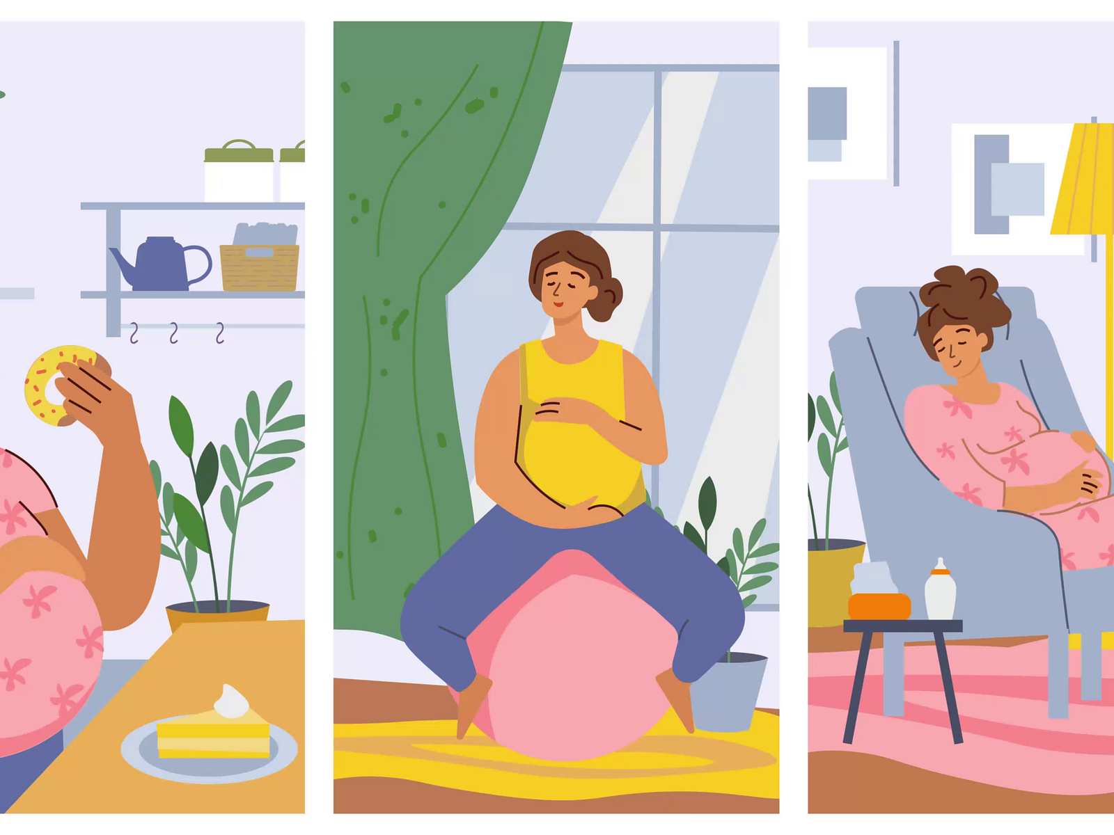Pregnant Woman 2D Animation by DigitalCrocs on Dribbble