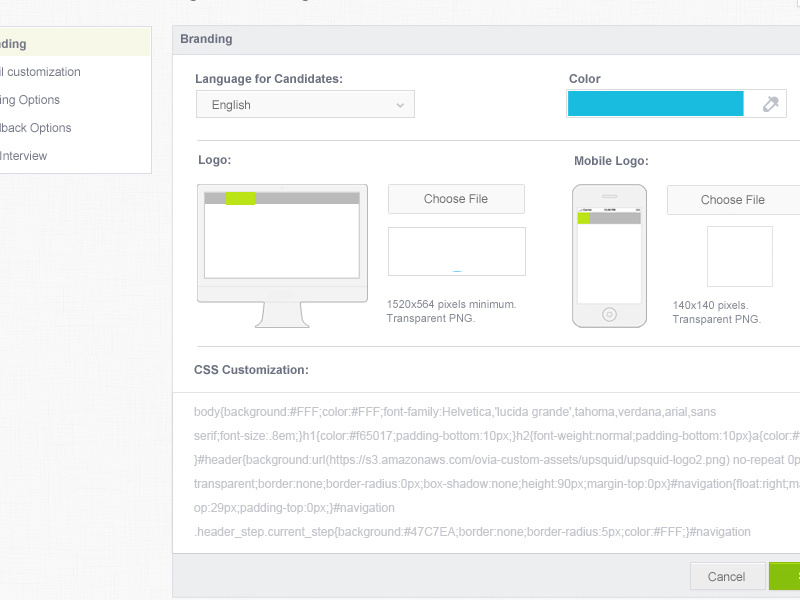Settings by Mariana Garcia on Dribbble