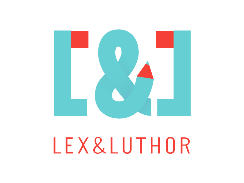 LEX&LUTHOR Refined Logo by Alexej Dyschelmann on Dribbble