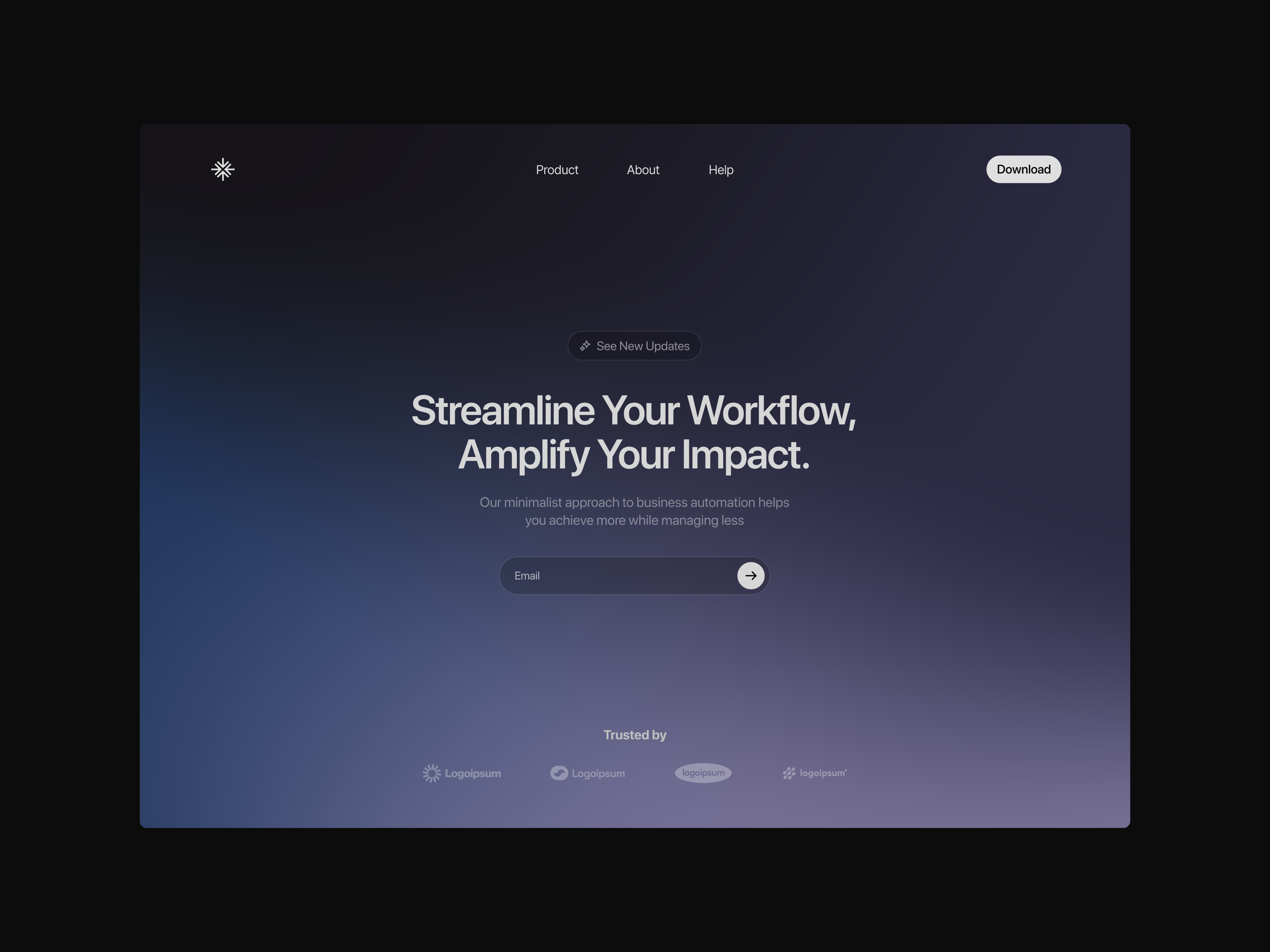 Hero section gradients - Design experiment by Yashwanth V. on Dribbble