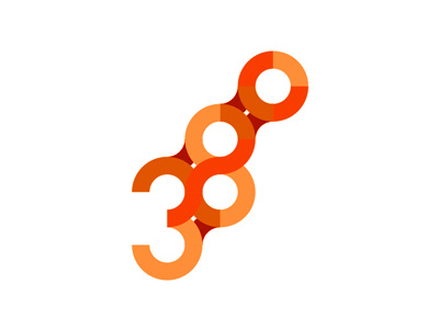 38 degrees logo design by Alex Tass, logo designer on Dribbble