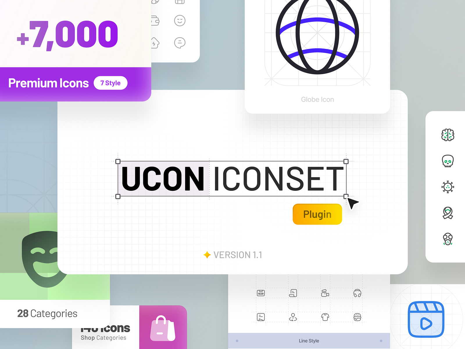 UCON icon set by Fazel Movahedi on Dribbble