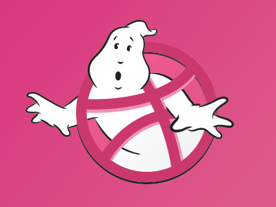 Ghost Post by Brokkenstine on Dribbble