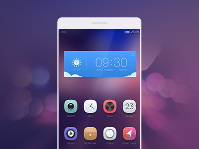 COCO UI Theme Design by zunker on Dribbble