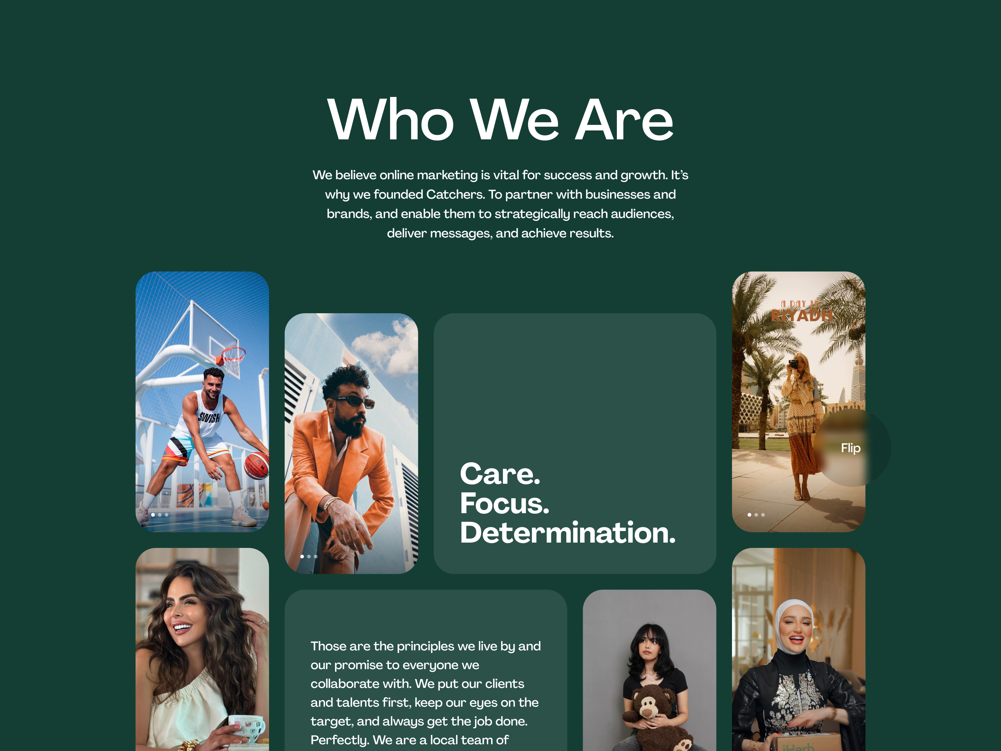 Catchers UX/UI design by Cuberto on Dribbble