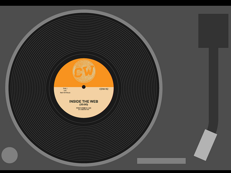 Record Player by Cameron Way on Dribbble