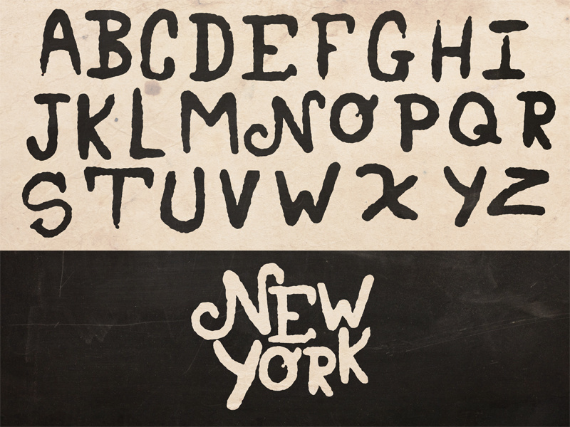 Type Set 1 by Charlie Mertens on Dribbble
