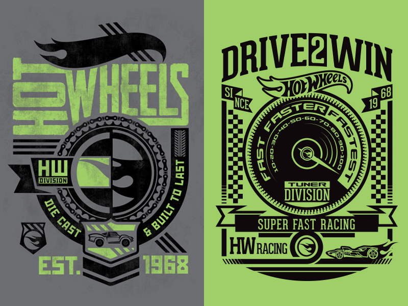Hot Wheels Style Guide Design by Dan Janssen on Dribbble