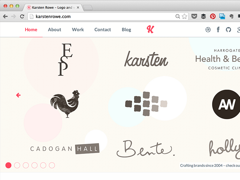 Shot #1530924 by Karsten Rowe on Dribbble